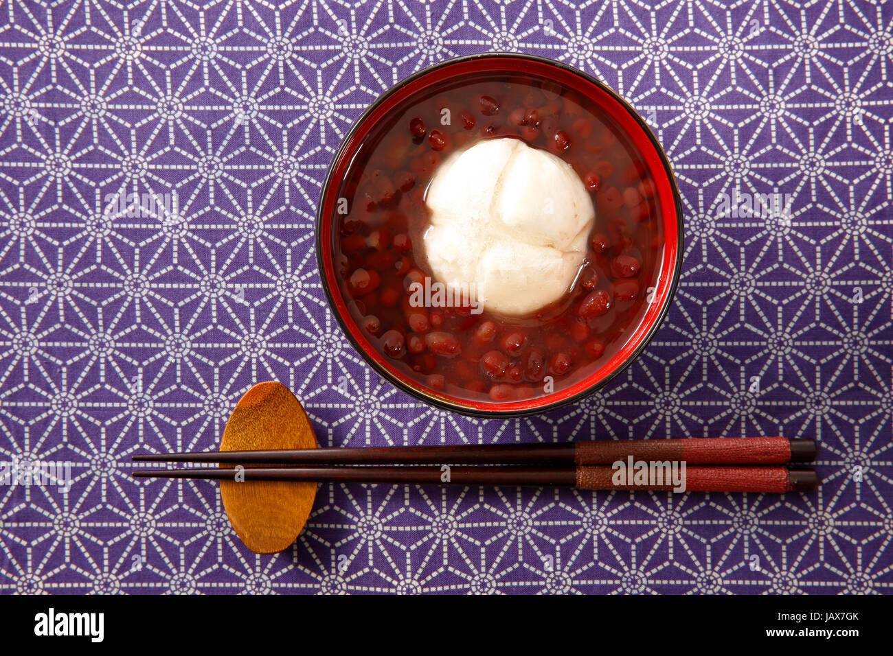 Japanese style bean jam Stock Photo - Alamy