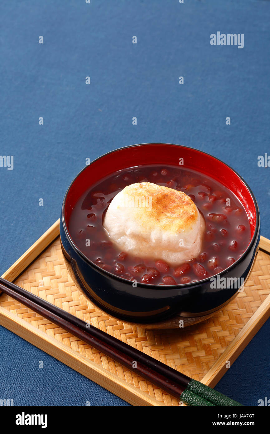 Japanese style bean jam Stock Photo - Alamy