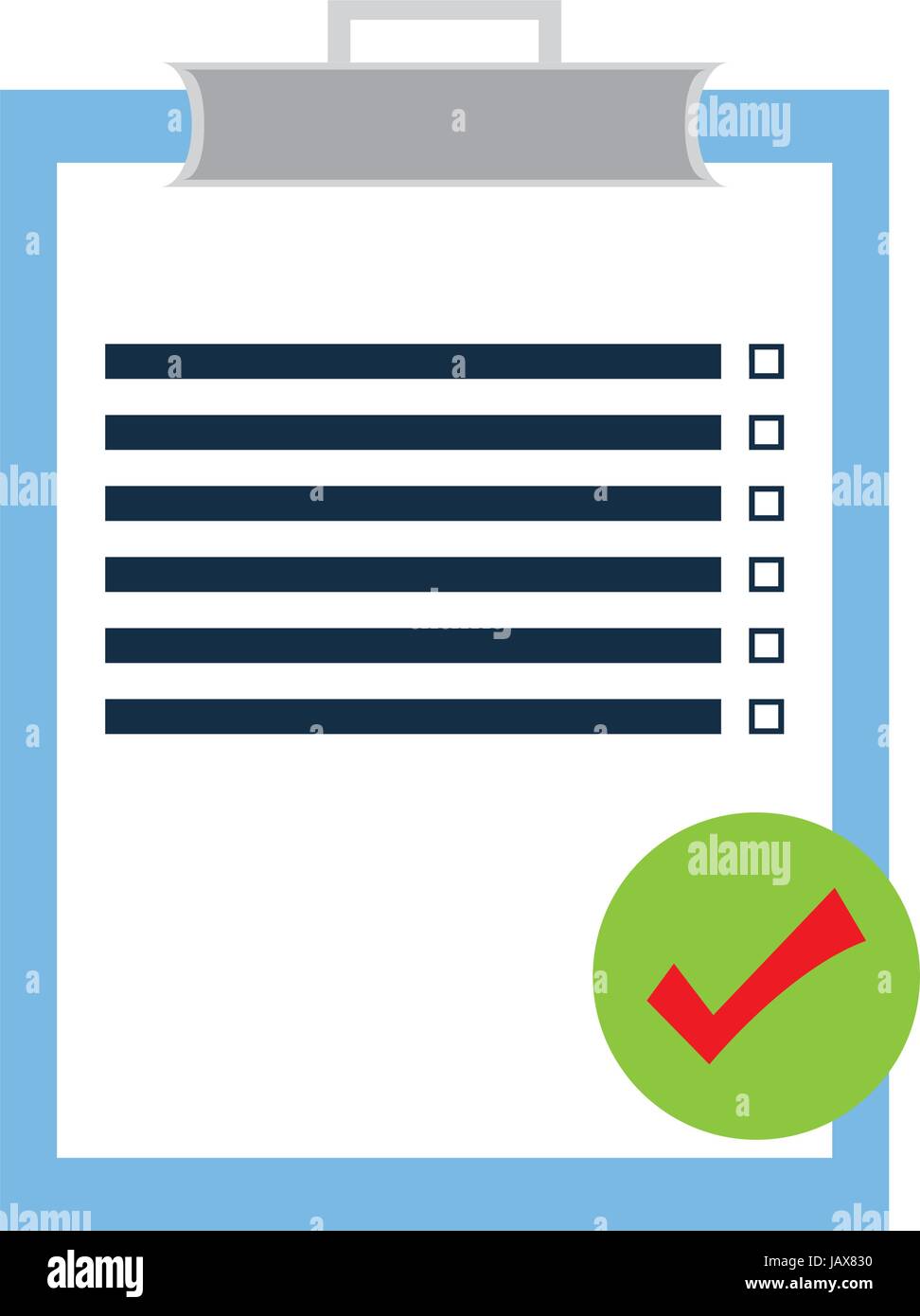 checklist icon image Stock Vector Image & Art - Alamy