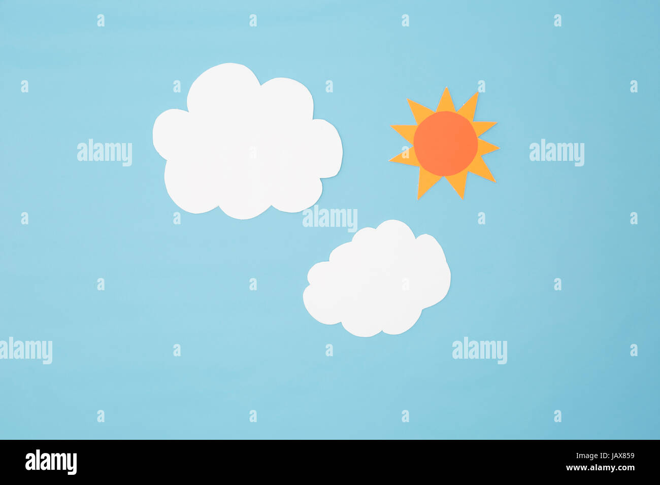 Paper craft illustration Stock Photo - Alamy