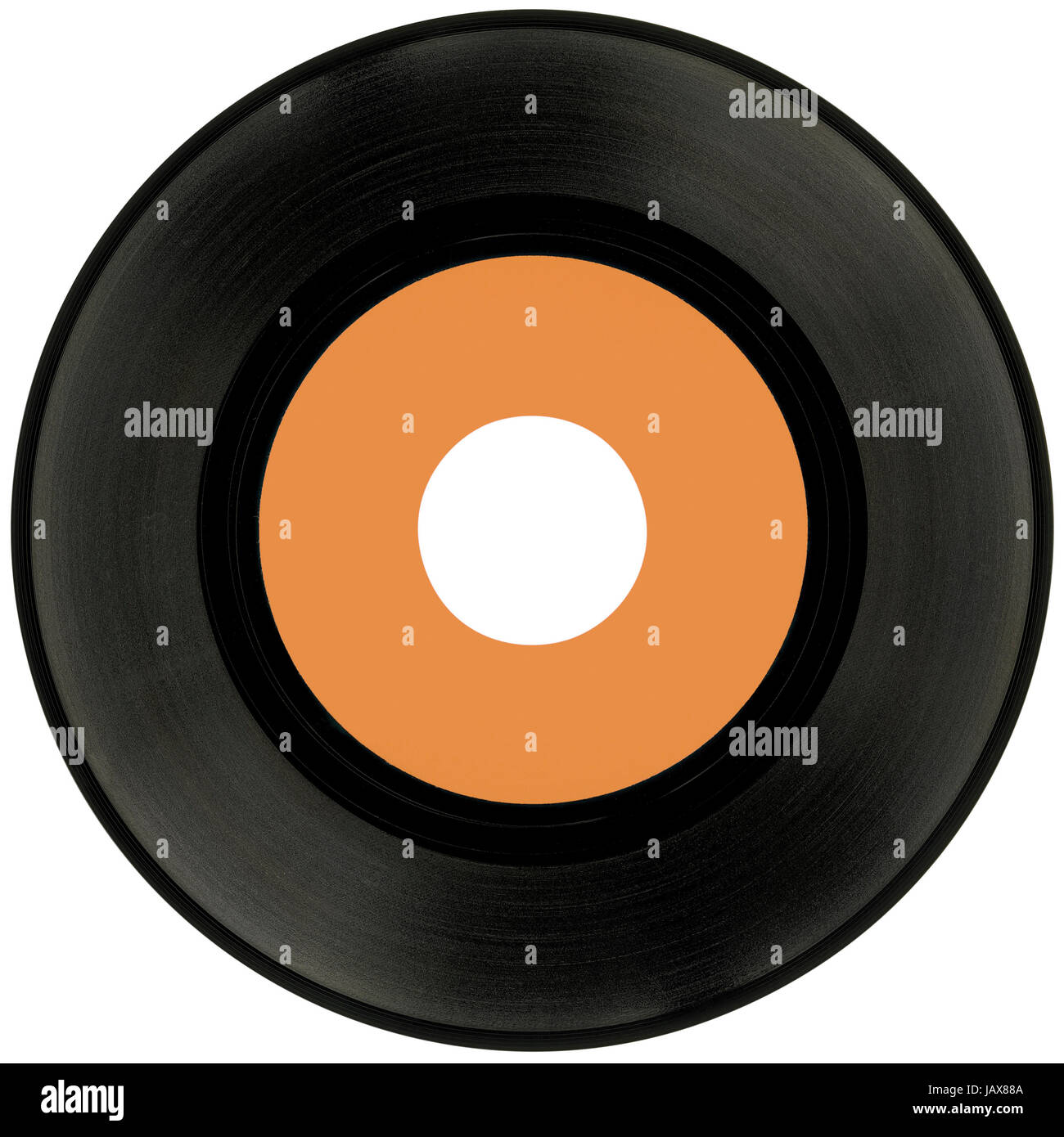 Vinyl Record Isolated on White Background Stock Photo - Alamy