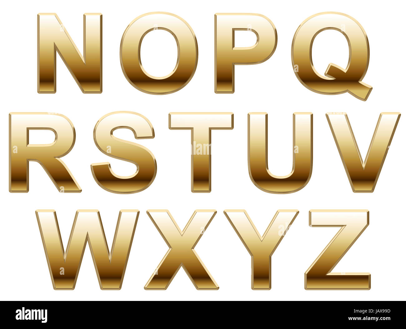 Reflective Gold Letters High Resolution Stock Photography and Images ...
