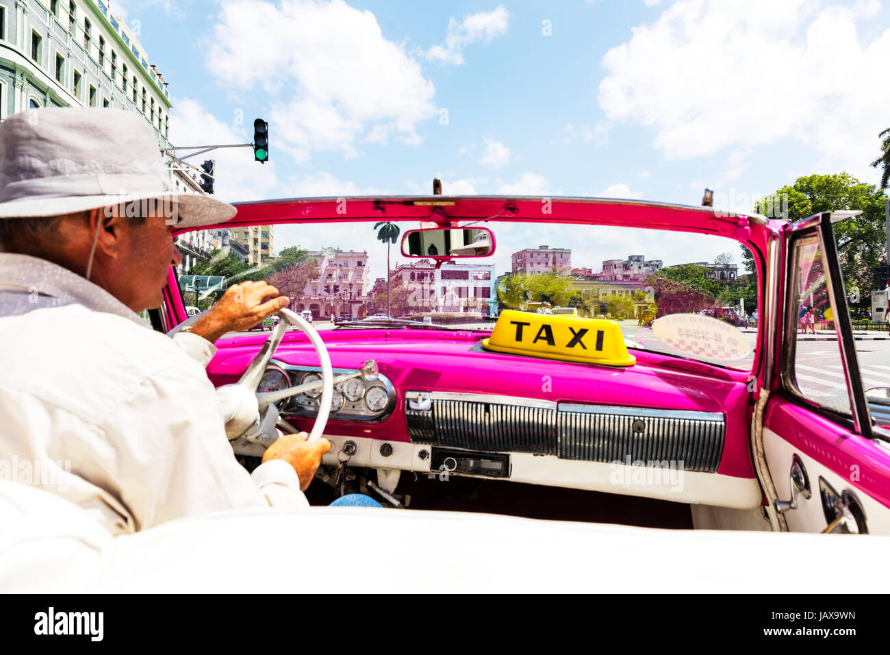 Cuban taxi driver, Cuban taxi, Havana taxi driver, Havana taxi cab ...