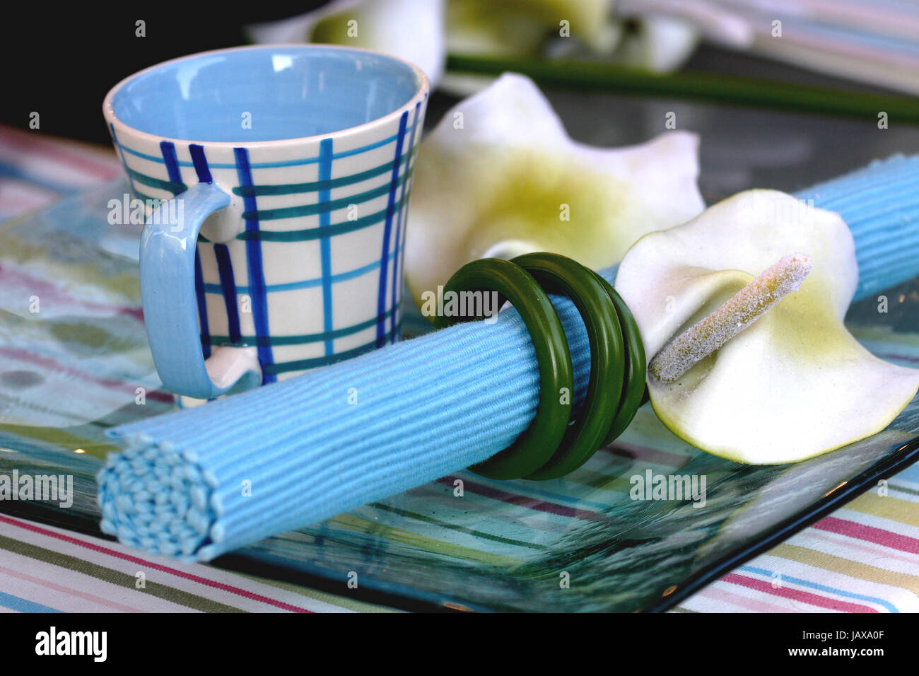 tumbler soluble glass Stock Photo - Alamy