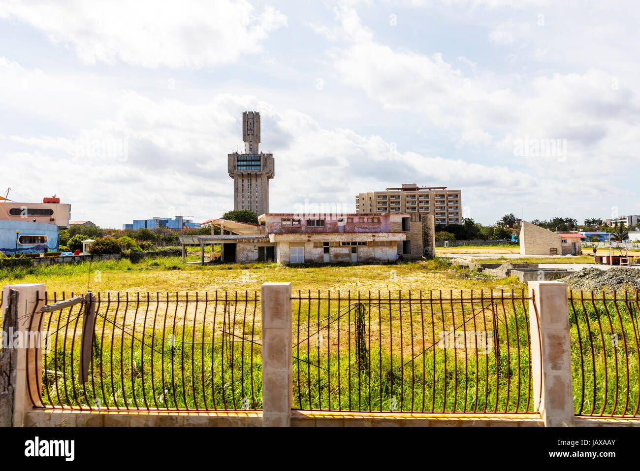 Tower of the russian embassy, Havana, Habana Playa, Cuba, Greater ...