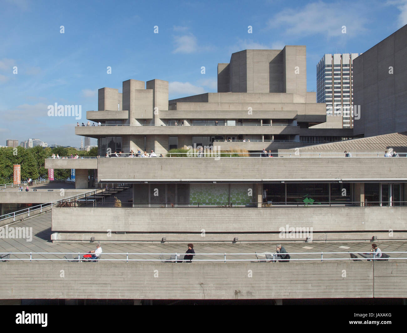 LONDON, ENGLAND, UK - SEPTEMBER 27, 2011: The Royal National Theatre ...