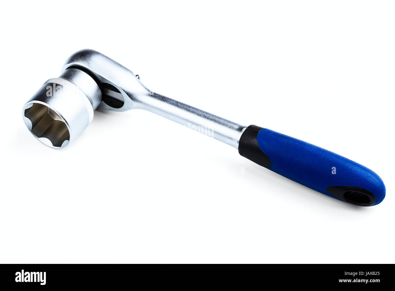 socket wrench isolated on a white background Stock Photo - Alamy