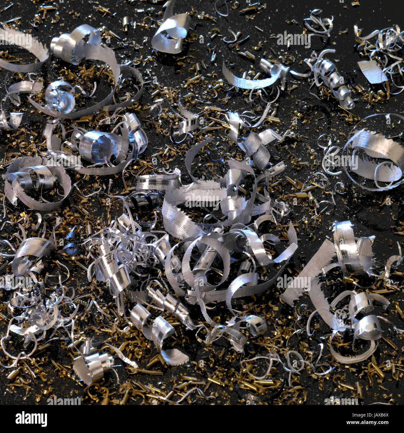 Metal Swarf High Resolution Stock Photography and Images - Alamy