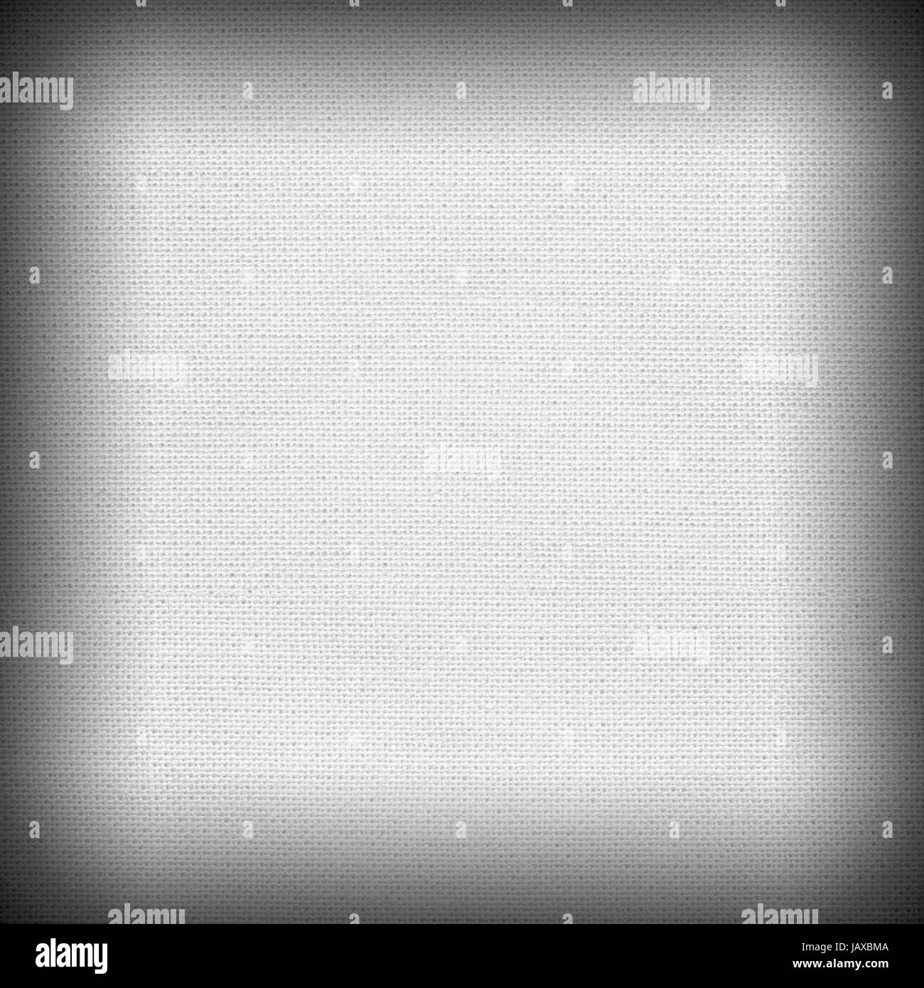 grey canvas background or grid pattern linen texture Stock Photo - Alamy