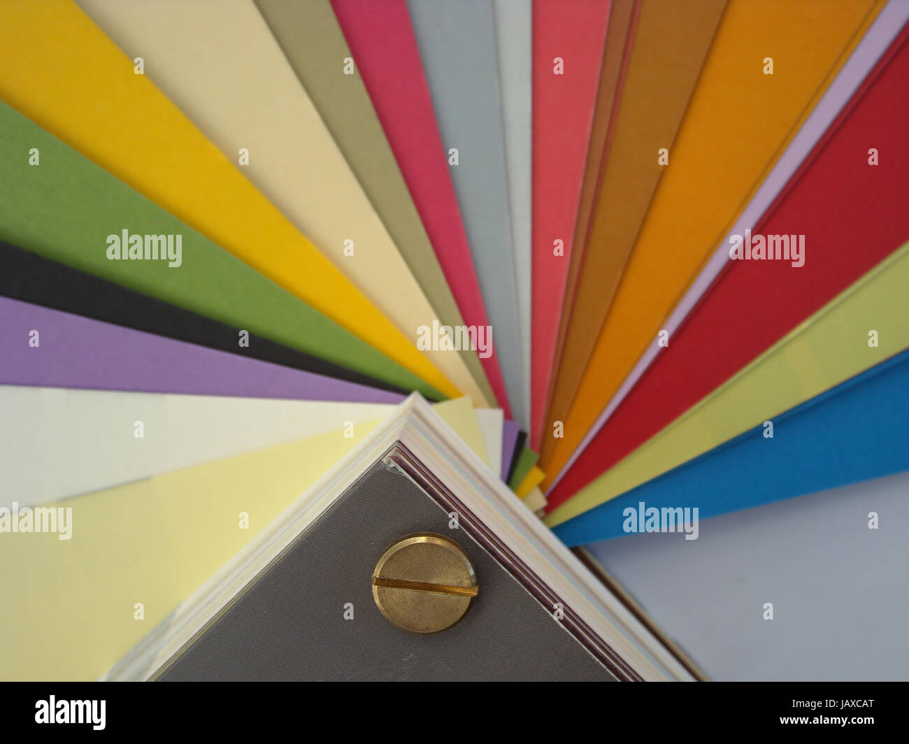 Paper colors abstract background. Printing paper samples Stock Photo ...