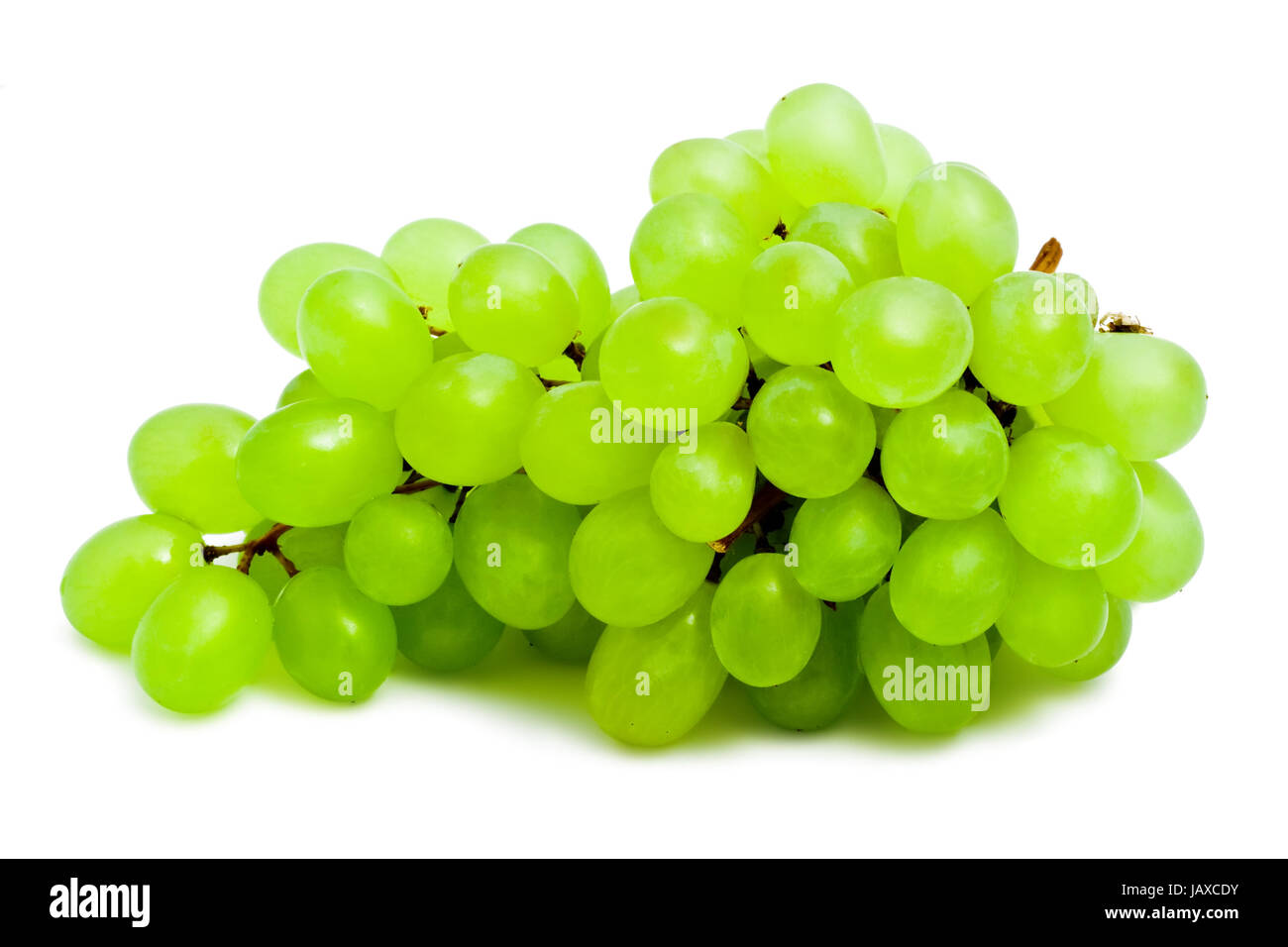 Branch of grapes isolated on white background Stock Photo - Alamy