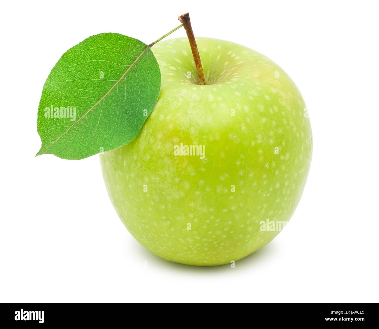 Nice fresh apple isolated on white background Stock Photo - Alamy