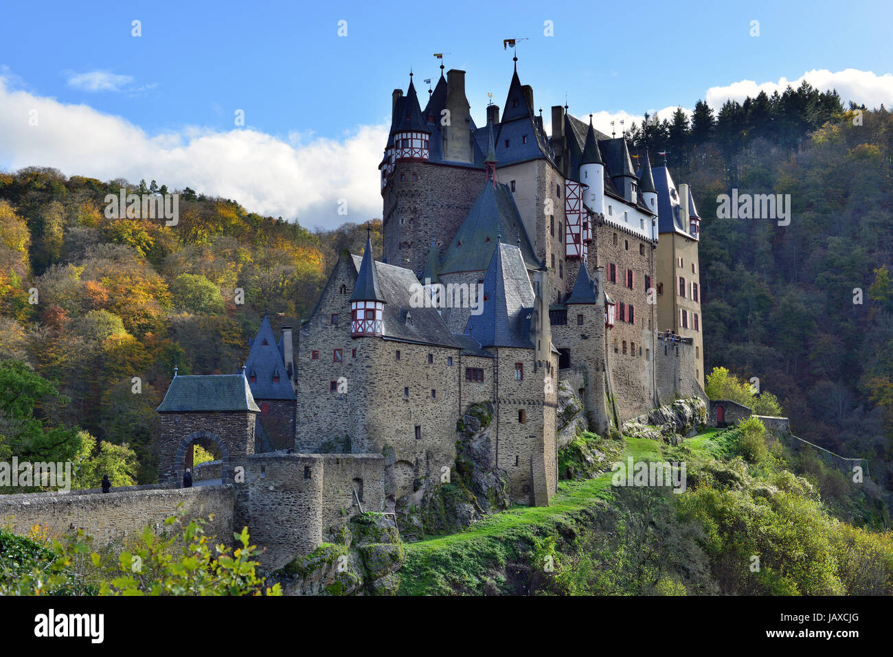 Burg eltz castle autumn hi-res stock photography and images - Alamy