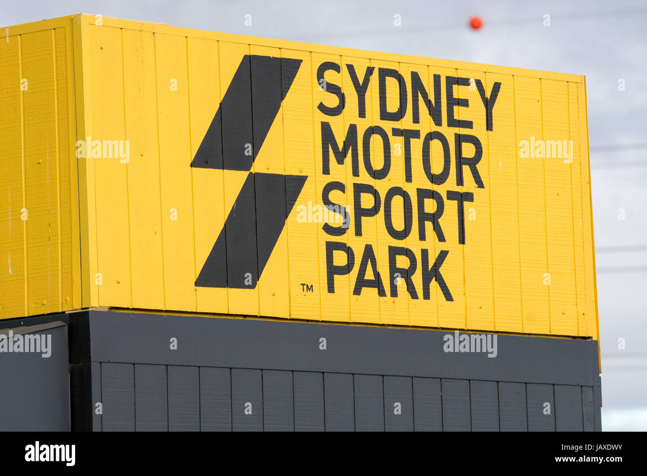 Sydney Motorsport Park Logo (Photographed on the 3rd of June 2017 Stock ...