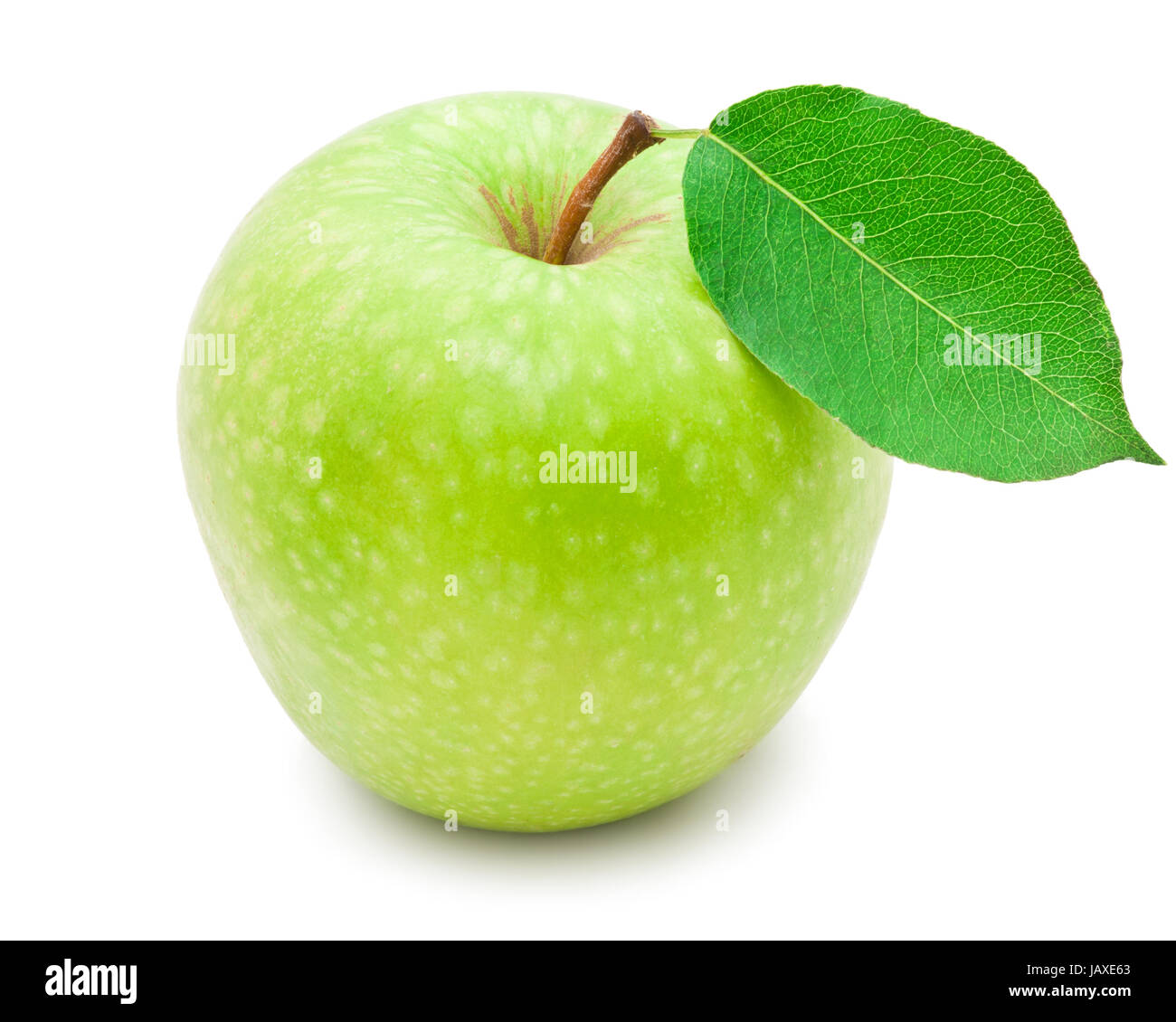 Nice fresh apple isolated on white background Stock Photo - Alamy