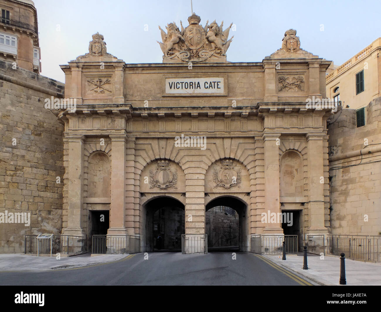 The Victoria Gate is Valletta’s oldest, built by the British in 1884-85 ...