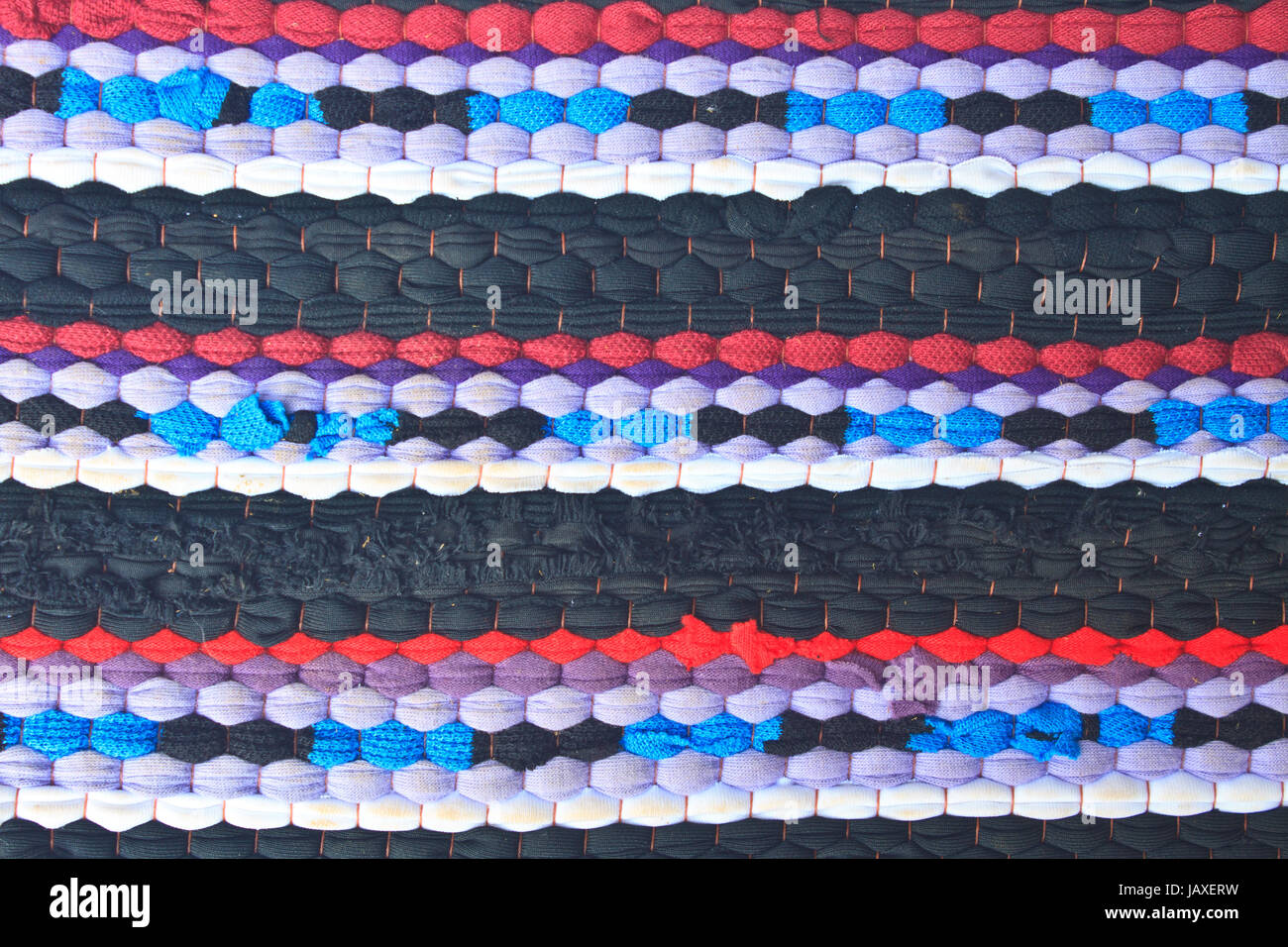 close up colorful doormat use for background Stock Photo - Alamy
