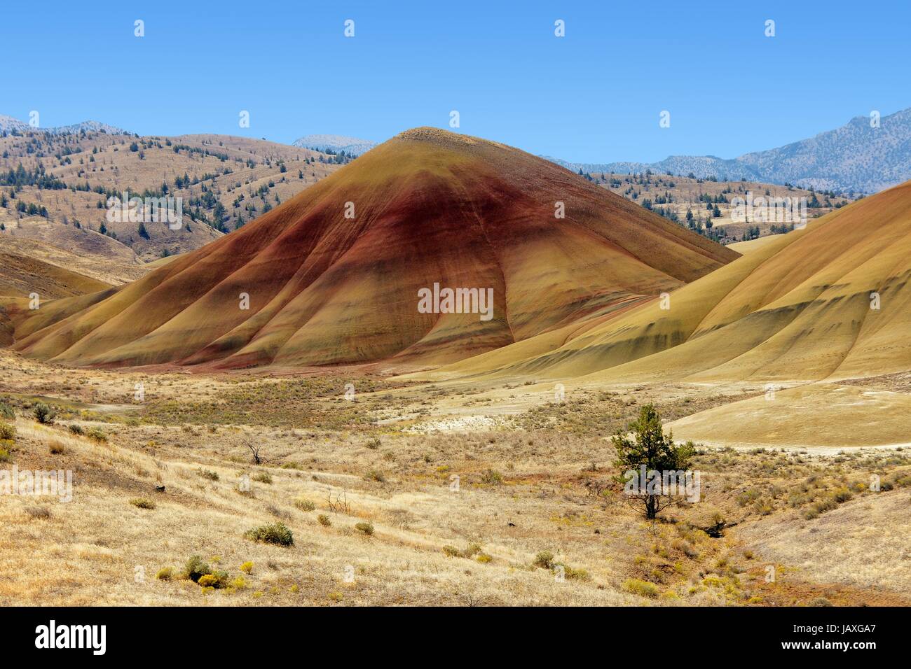 painted hills # 3 Stock Photo - Alamy
