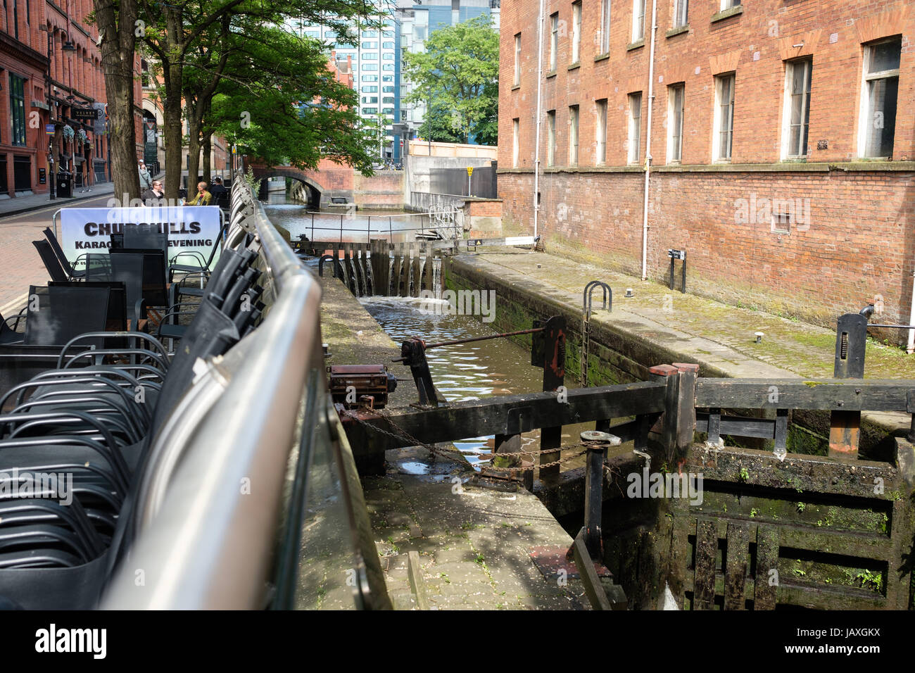 Lock manchester city centre hi-res stock photography and images - Alamy