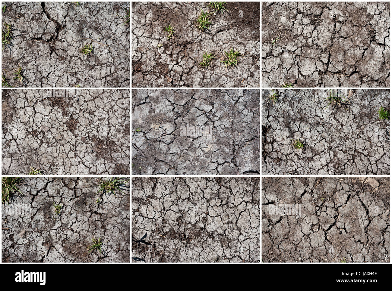 Land with dry cracked ground texture background Stock Photo - Alamy