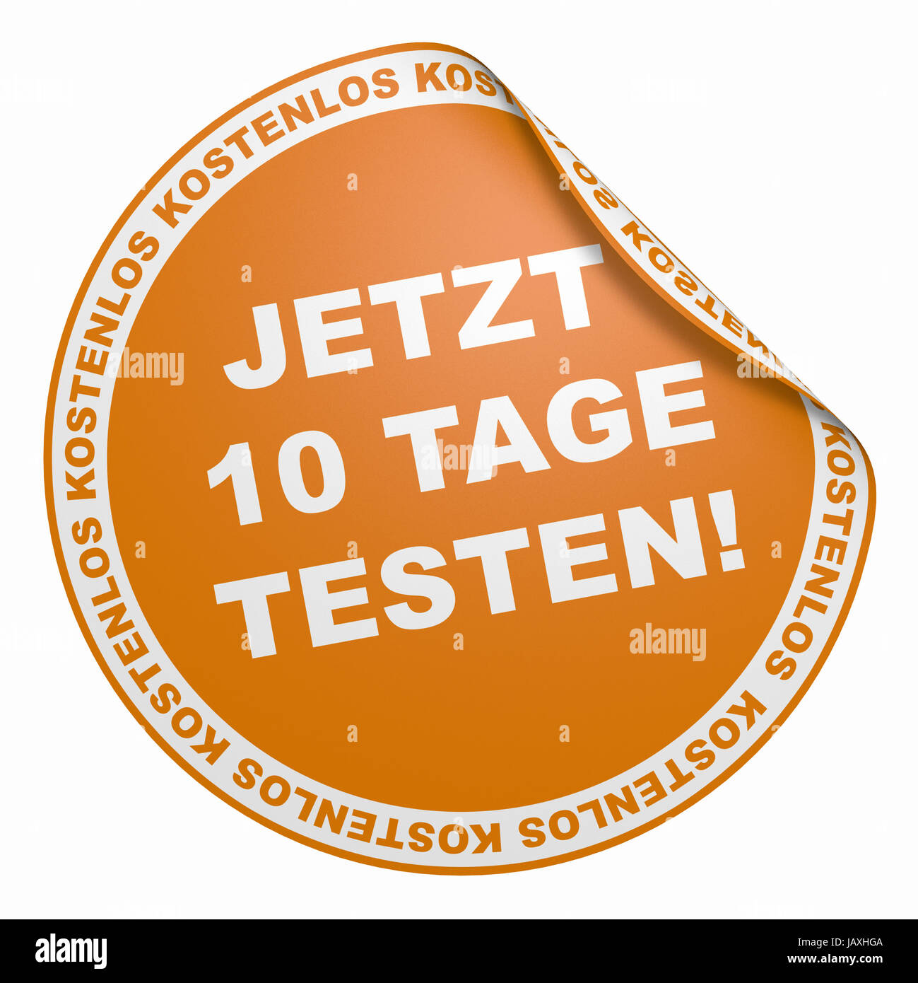 Jetzt testen hi-res stock photography and images - Alamy