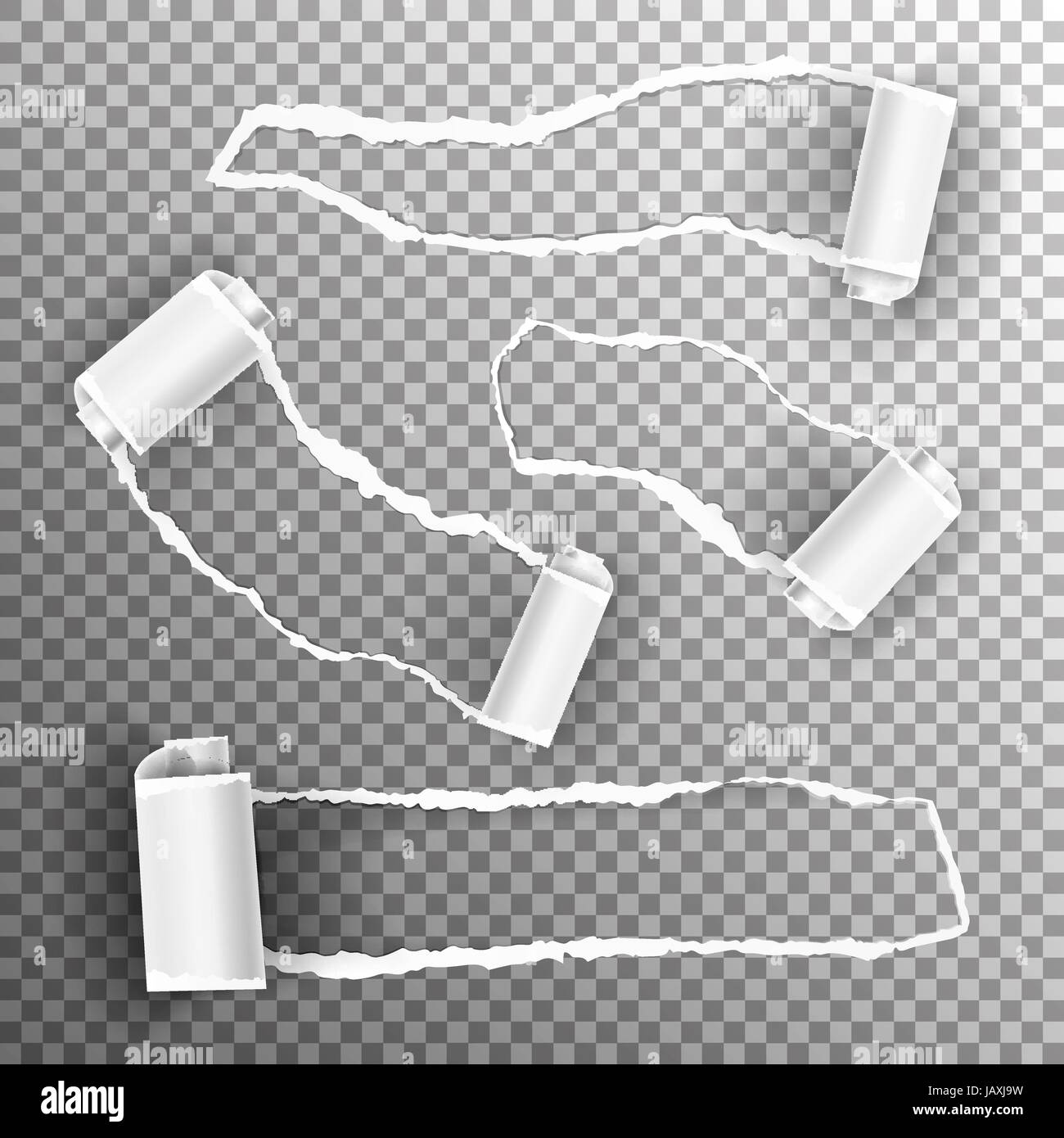 Bent paper vector vectors Black and White Stock Photos & Images - Alamy