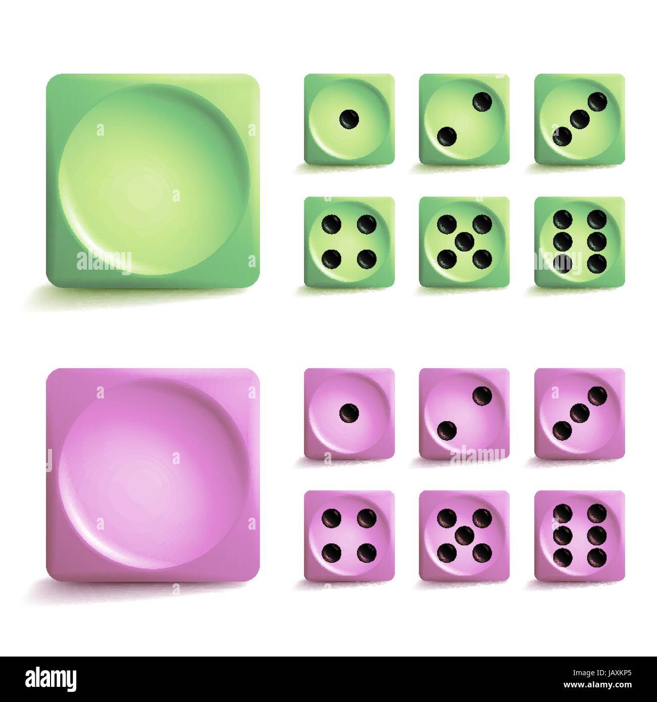 Board game die Stock Vector Images - Alamy
