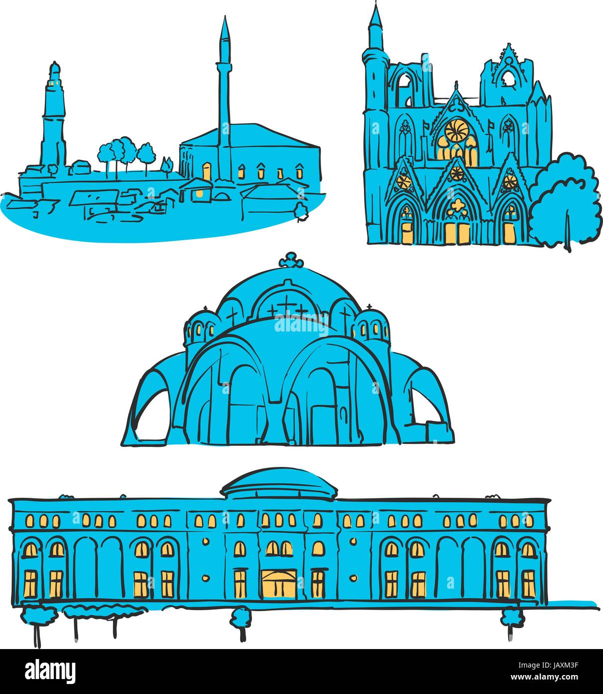 Macedonian monument Stock Vector Images - Alamy