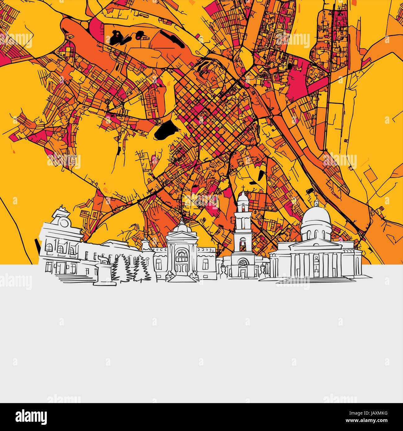 Map of chisinau hi-res stock photography and images - Alamy