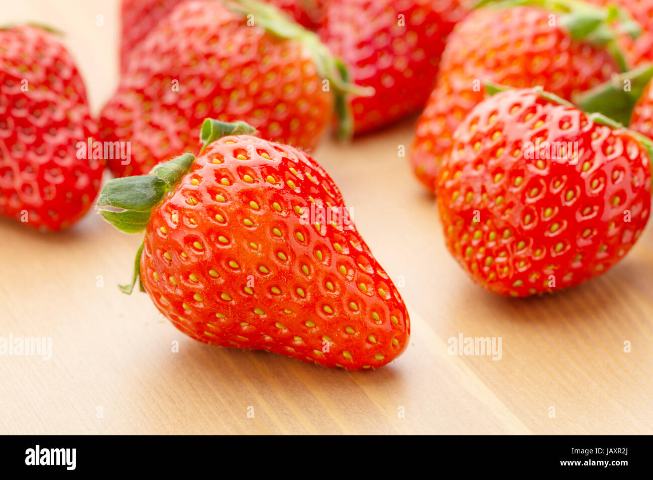 Sweet strawberry texture Stock Photo - Alamy