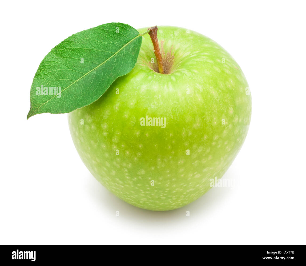Nice fresh apple isolated on white background Stock Photo - Alamy
