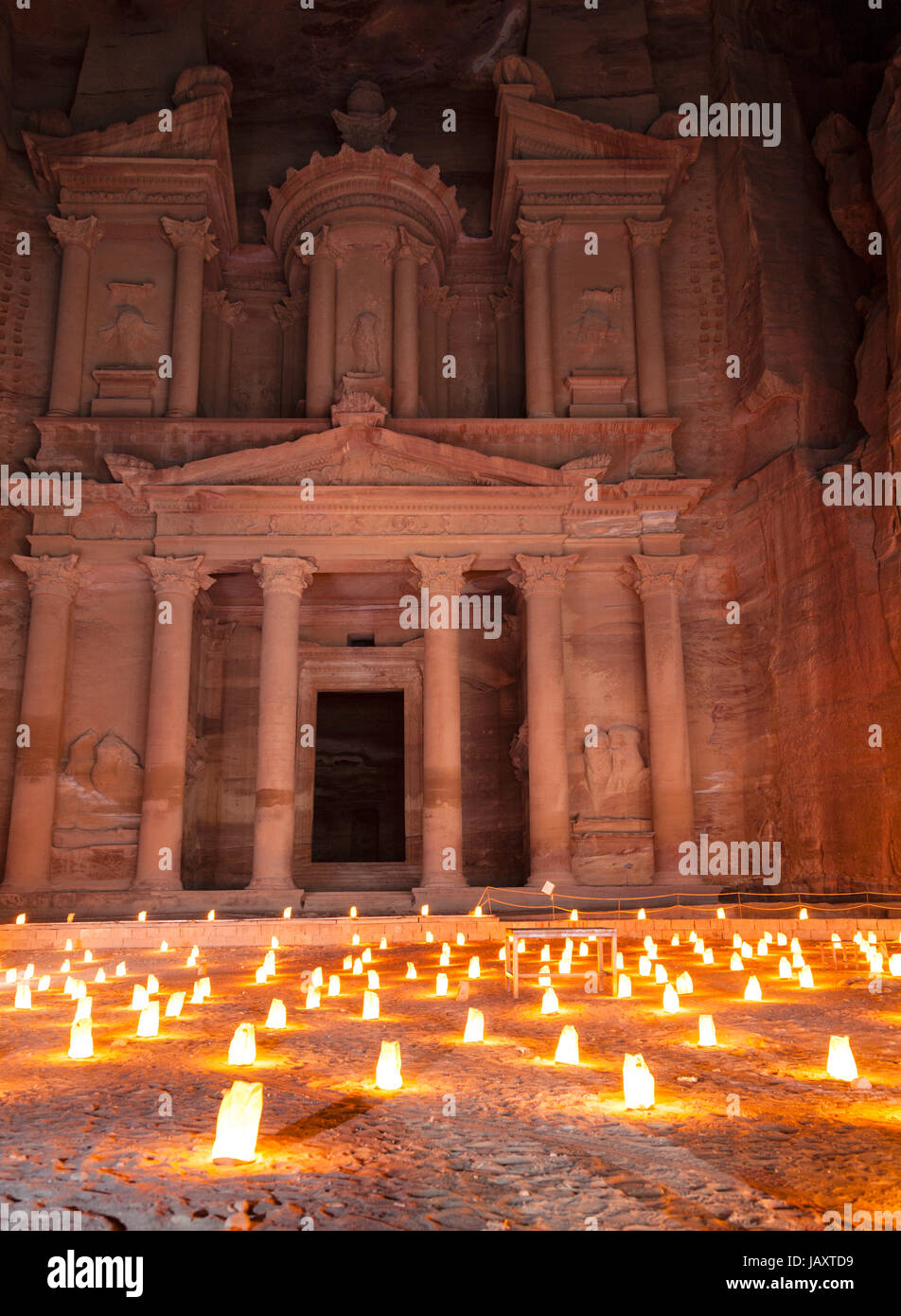 Candlelight petra hi-res stock photography and images - Alamy