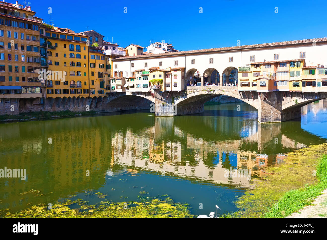Old bridge - Ponte Vecchio in Florence, Tuscany, Italy Stock Photo - Alamy