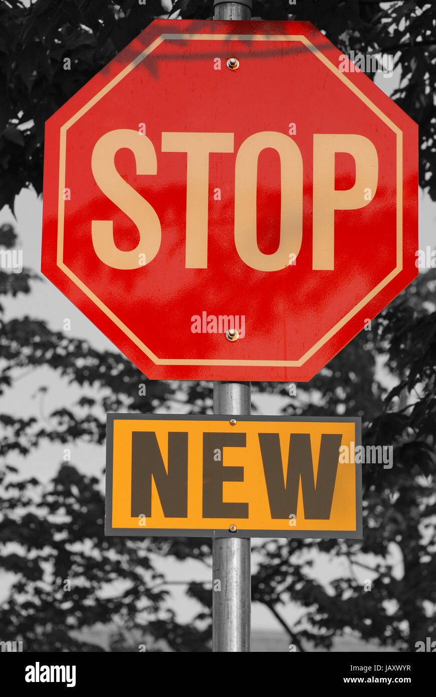 New stop hi-res stock photography and images - Alamy
