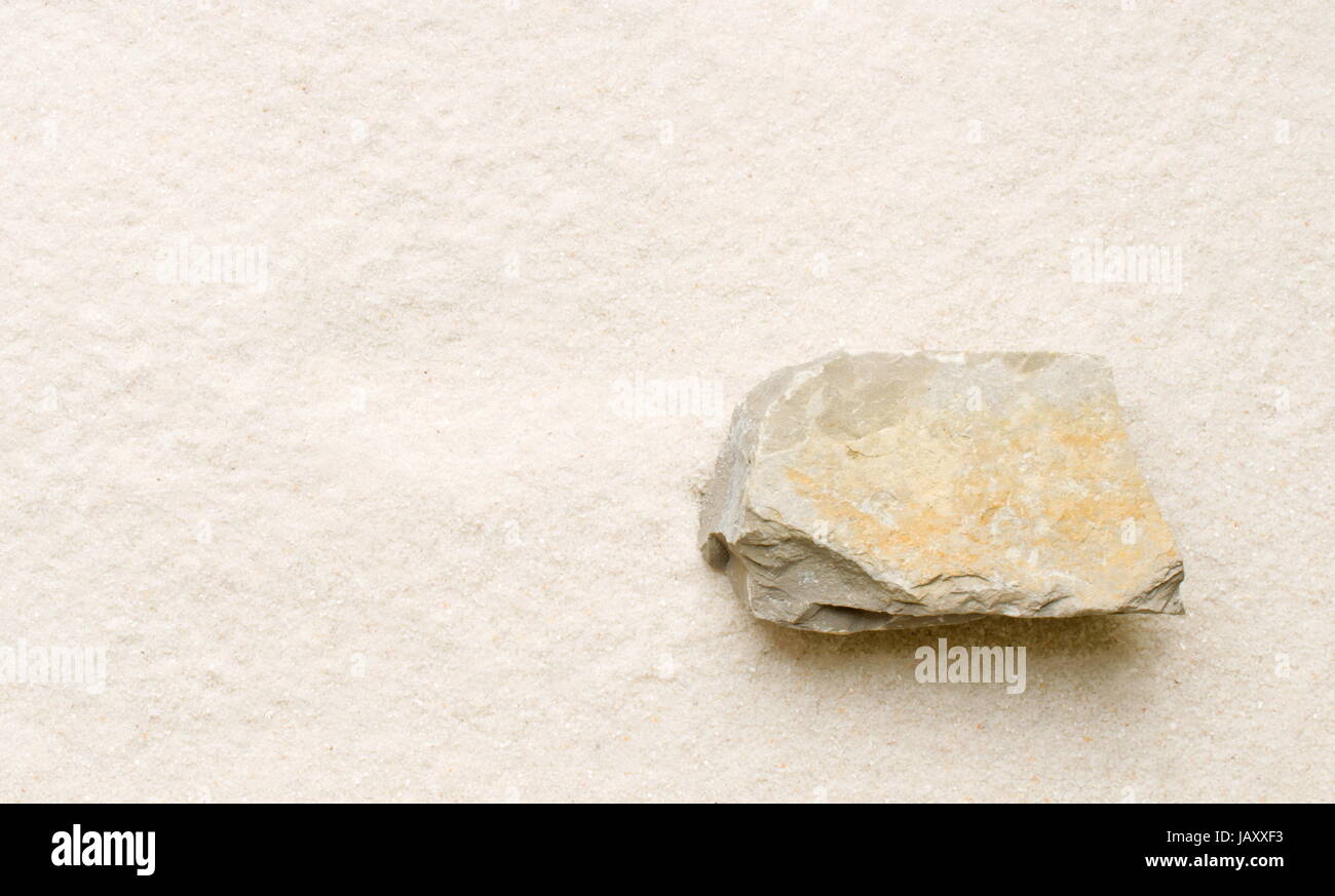 limestone on sand Stock Photo - Alamy
