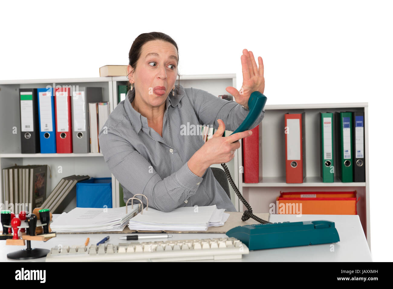 not a good call Stock Photo - Alamy