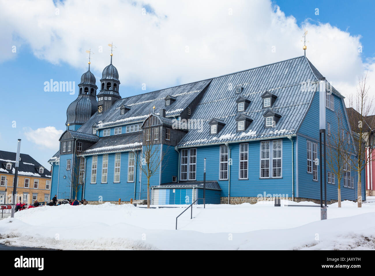 Claustal Zellerfeld Harz Stock Photo - Alamy