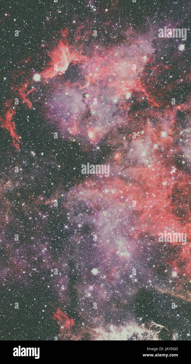 Open space filled with stars, nebulae and galaxies. Elements of this ...