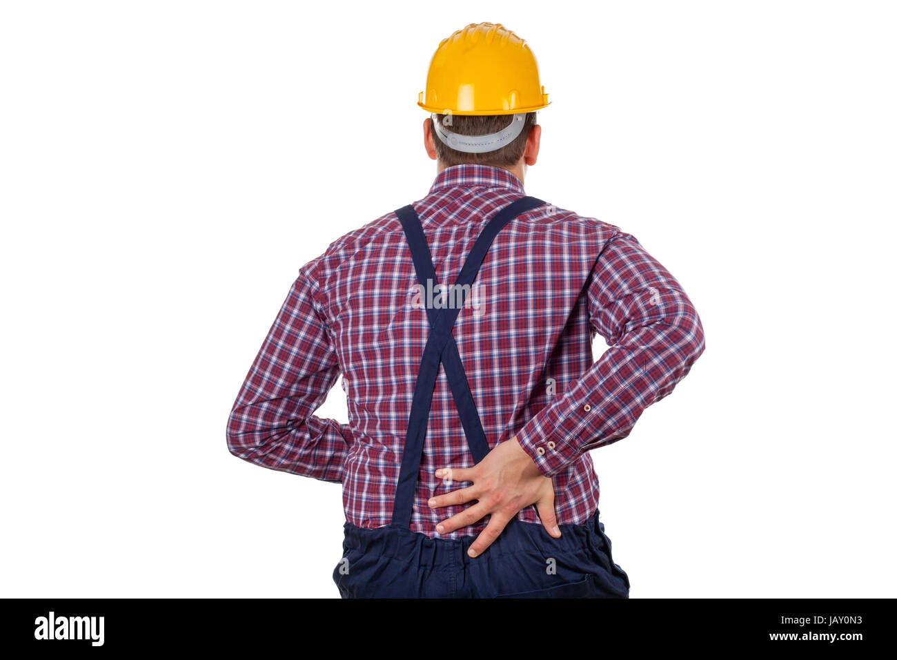 Construction worker back injury hi-res stock photography and images - Alamy