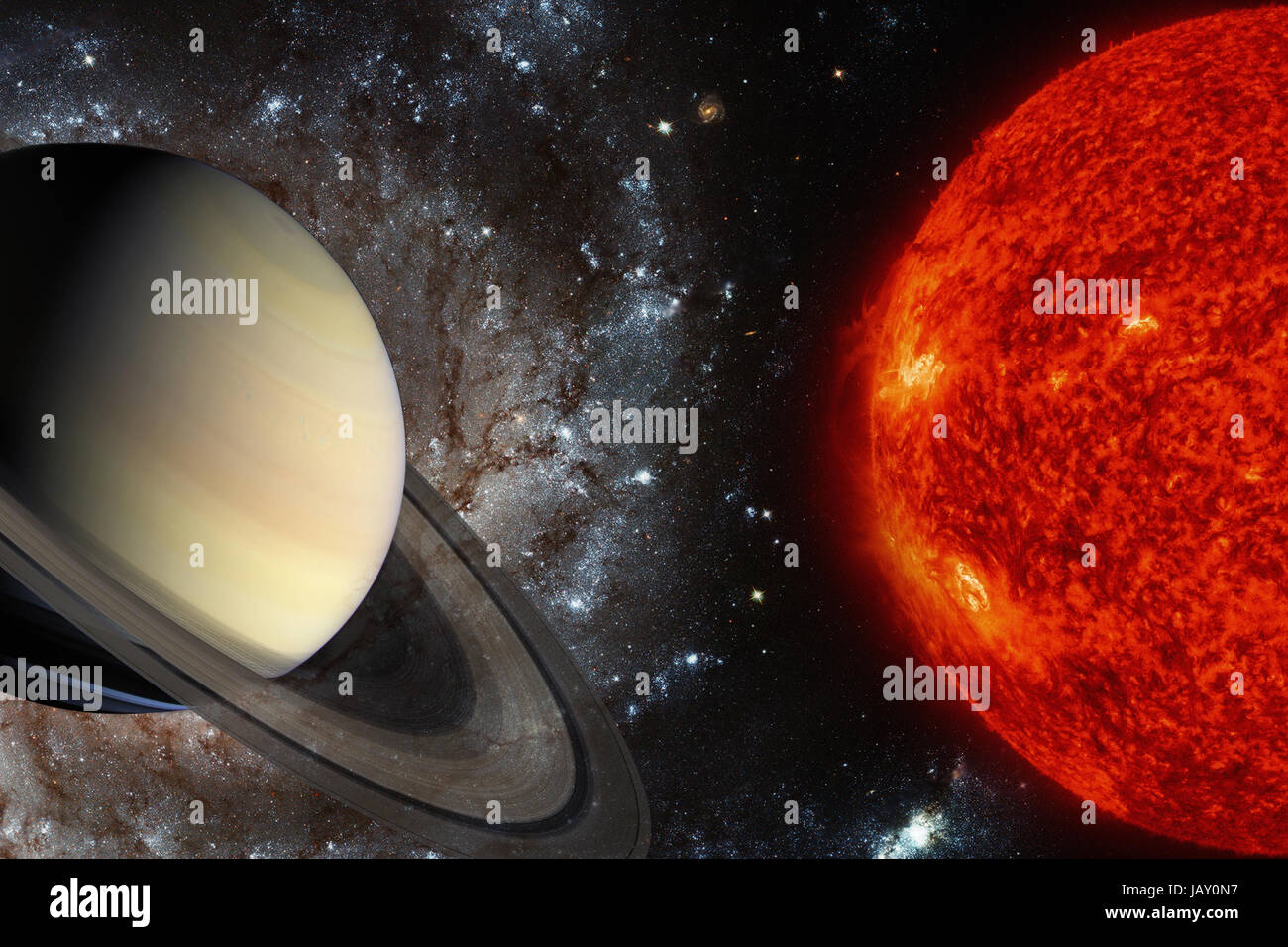 Saturn planet hi-res stock photography and images - Alamy