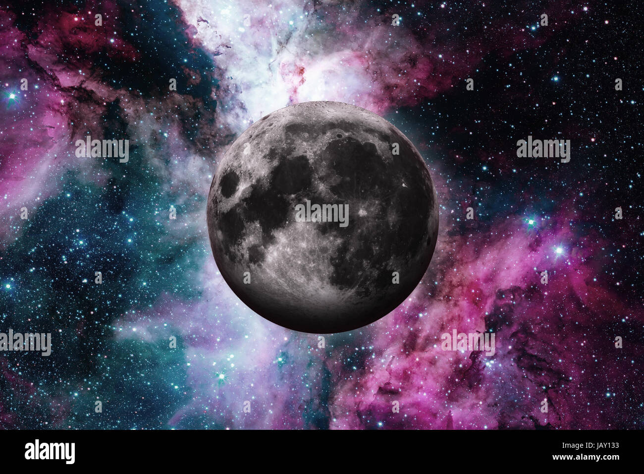 Solar System - Earths Moon. The Moon is Earth's only natural satellite ...