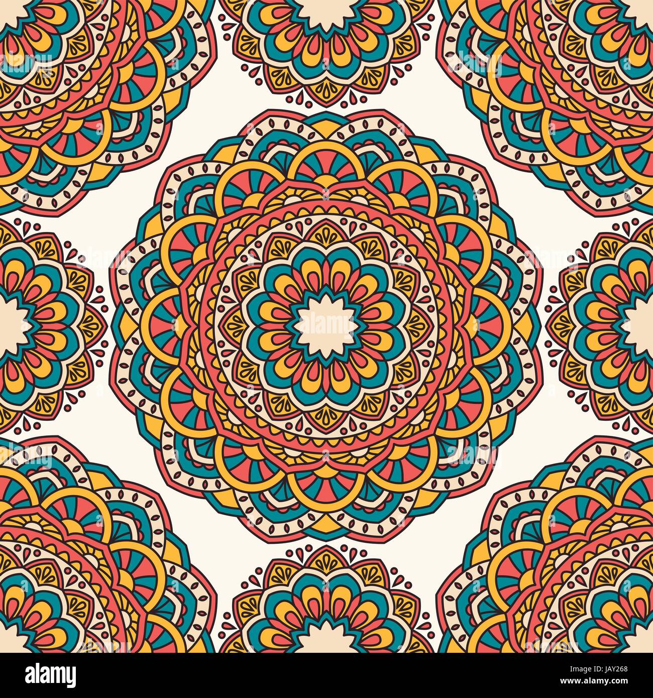 Seamless oriental pattern Stock Vector Image & Art - Alamy