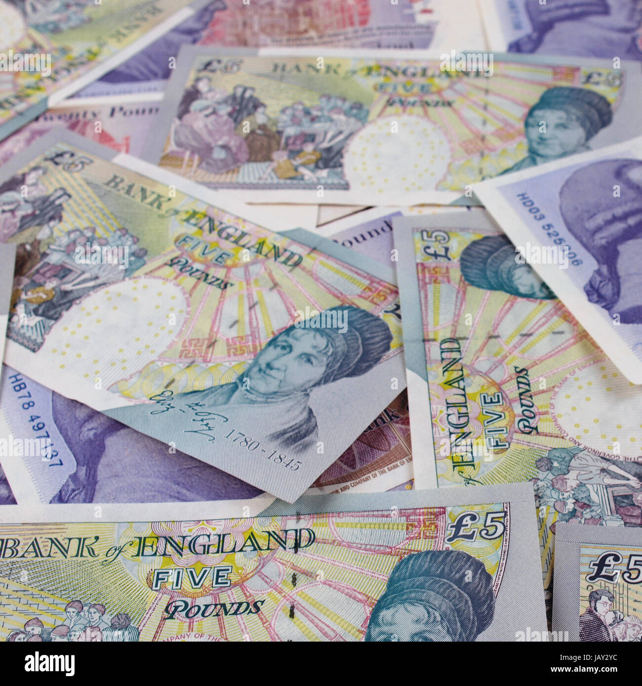 Pound banknote (currency of the United Kingdom Stock Photo - Alamy