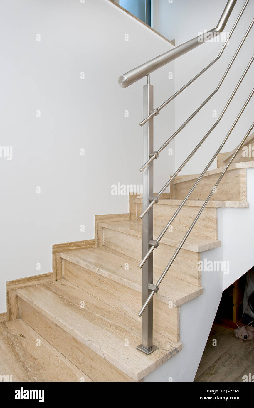 Stainless steel stair post hi-res stock photography and images - Alamy