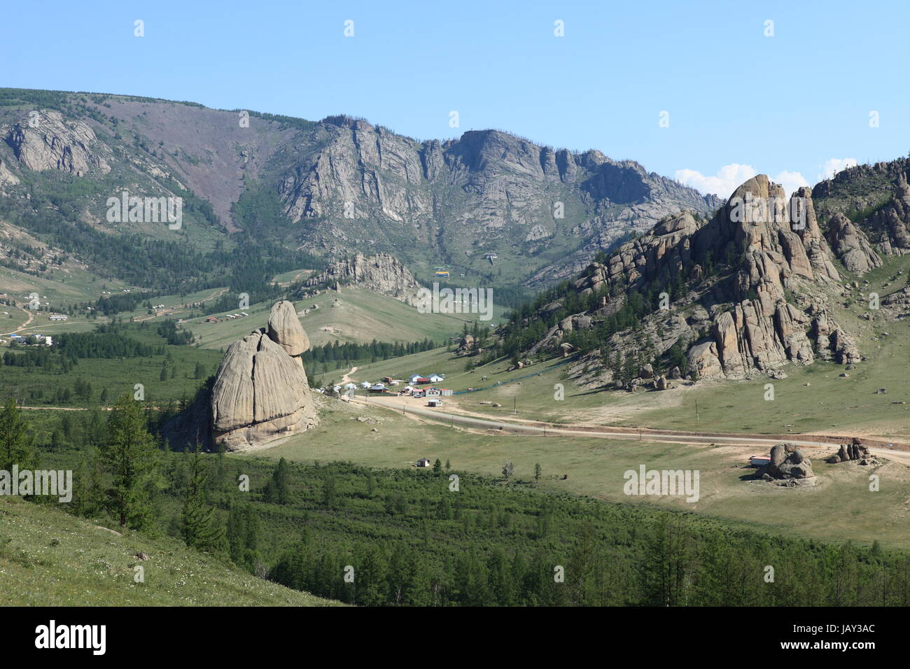 Turtle rock terelj national park hi-res stock photography and images ...