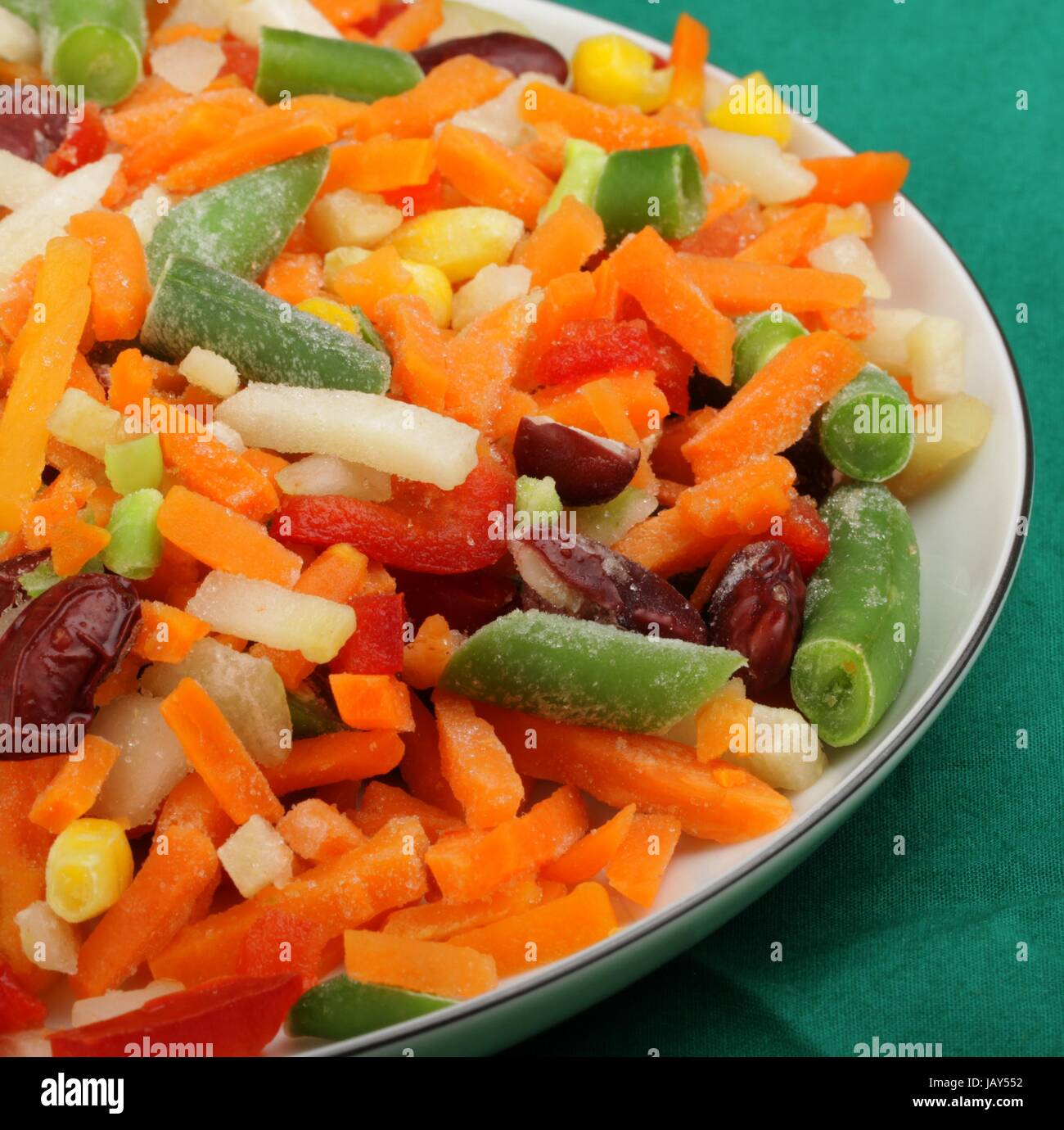 Peas frozen vegetables food green hi-res stock photography and images ...