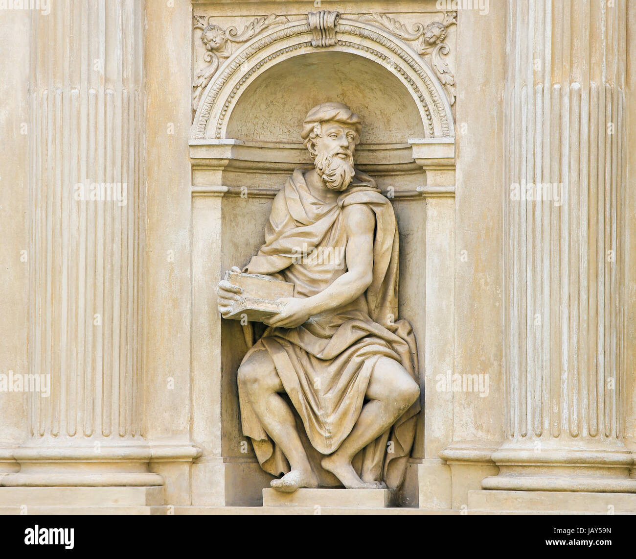 Jeremiah sculpture hi-res stock photography and images - Alamy