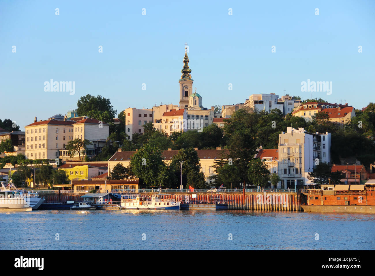 Belgrade cityscape hi-res stock photography and images - Alamy