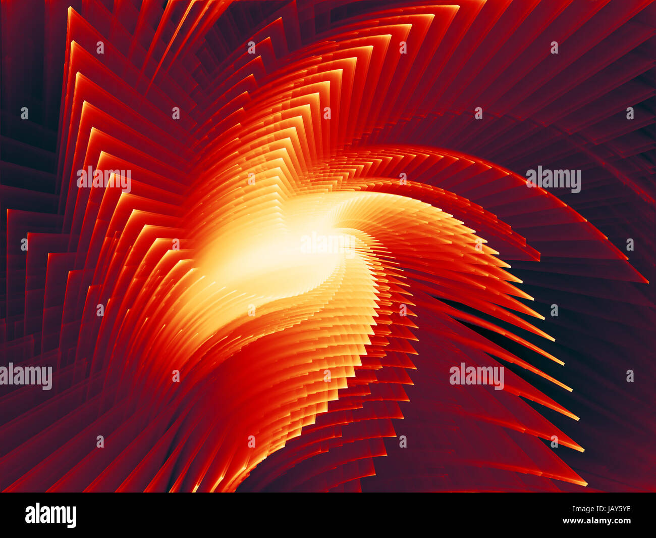 Dynamic Background series. Abstract arrangement of fractal motion ...
