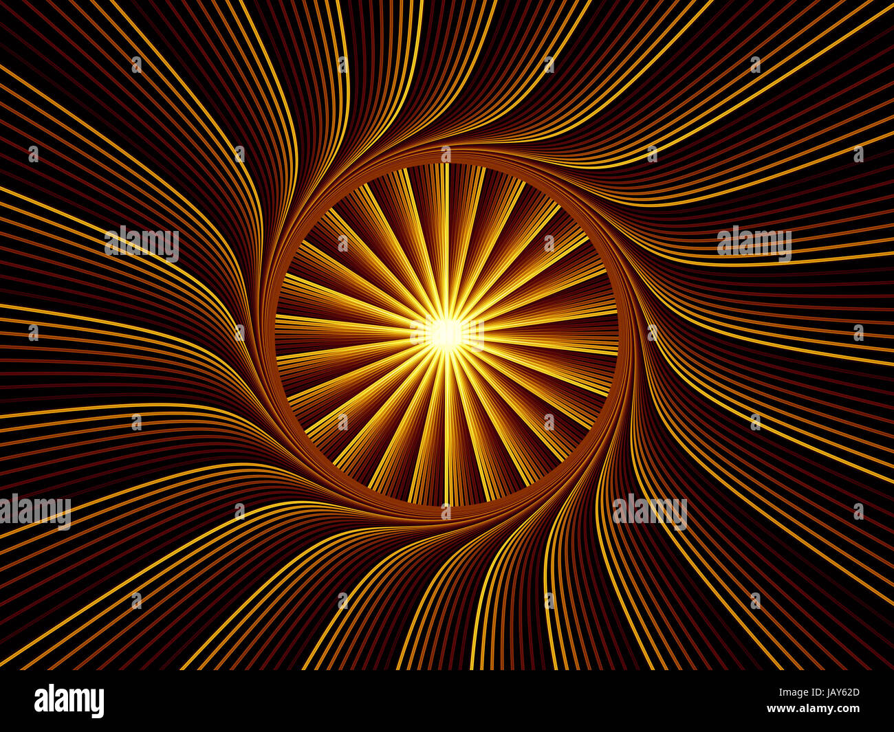 Fractal Burst series. Design composed of fractal radial burst pattern ...